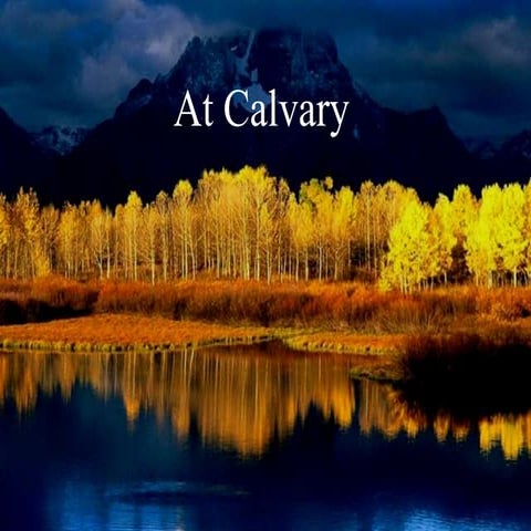 At Calvary | PPTX