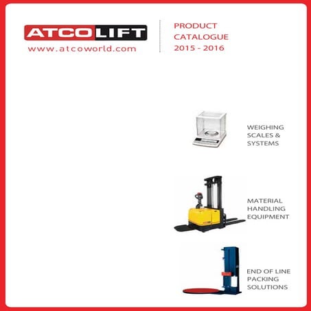 ATCO LIFT Catalogue | PDF