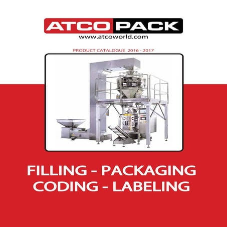 ATCP PACK - Filling & Packaging Catalogue | PDF