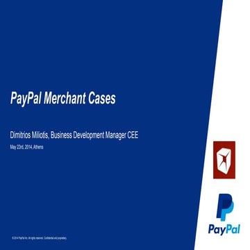 PayPal cases in CEE- Dimitris Miliotis | PDF | Business | Business and ...