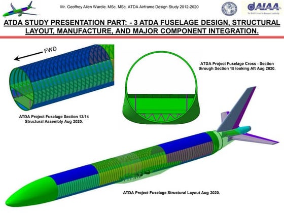 Structural detailing of fuselage of aeroplane /aircraft. | PDF