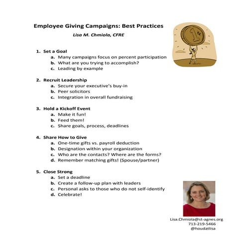 Employee giving campaigns | PDF