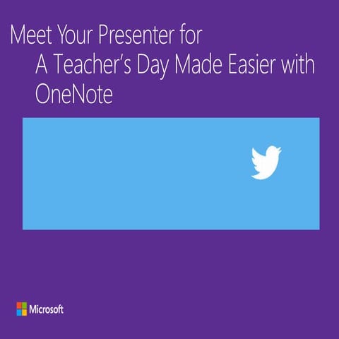 One note class notebook examples | PPTX