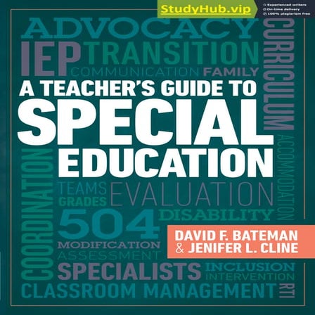 A Teacher S Guide To Special Education | PDF