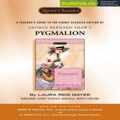 Pygmalion by g b shaw | PPTX