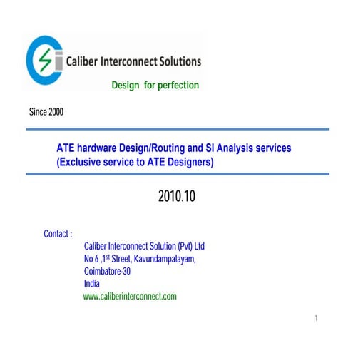 ATE boards designs | PDF