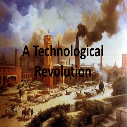 A technological revolution | PPTX