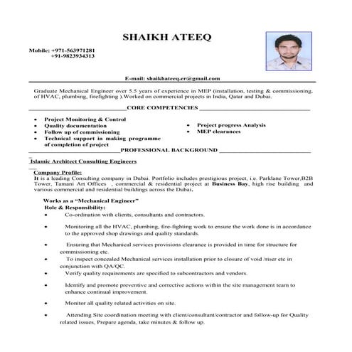 Ateeq cv | DOC