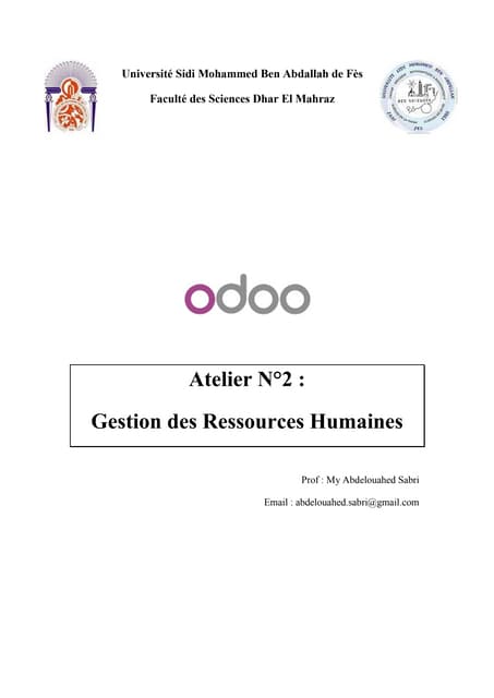 Odoo project management_casestudy | PDF