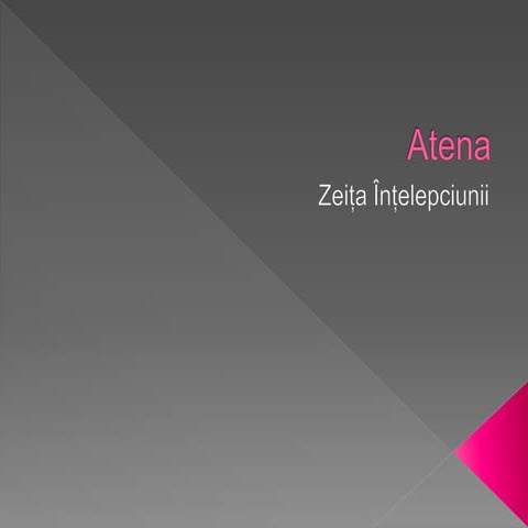 Atena&Afrodita | PPTX