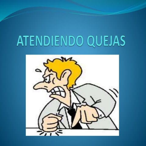 Atendiendo quejas en el hotel.Atendiendo quejas | PPTX