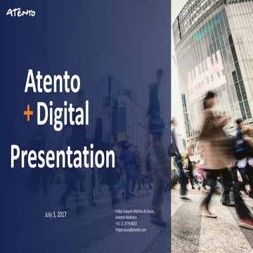 Atento Digital Launch | PDF