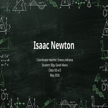 Sir isaac newton ppt | PPTX