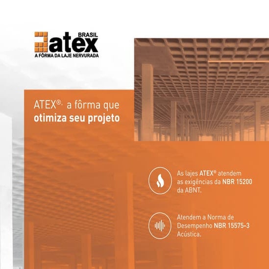 Catálogo da Atex, a forma da laje | PDF
