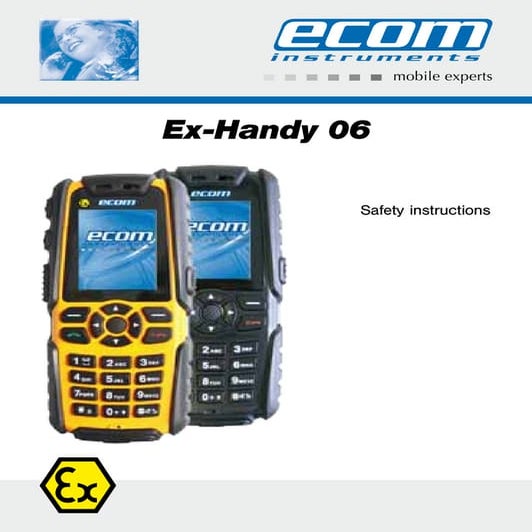 ATEX Mobile Phones - Hazardous Area (Zone 1 Zone 21) & Intrinsically ...