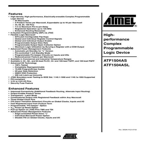 Atf1504 as(asl) | PDF | Operating Systems | Computer Software and ...