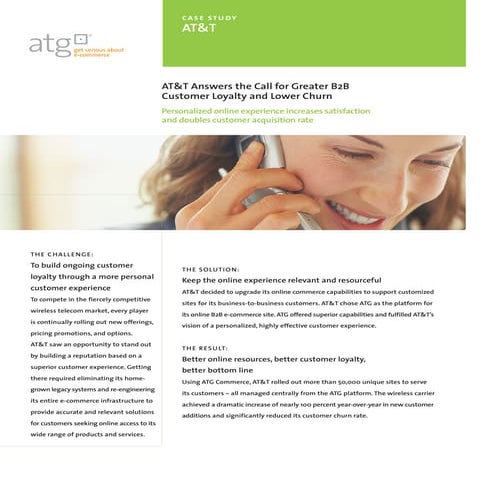 ATG Commerce: Full Capabilities Overview | PDF