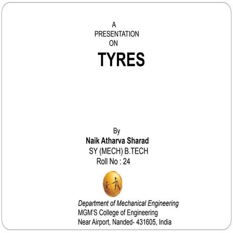 Tyres | PPTX
