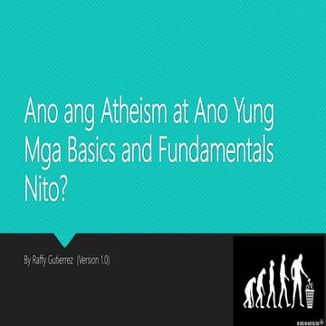 Atheism 101 | PPTX