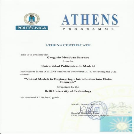 Athens - Introduction into Finite Elements | PDF