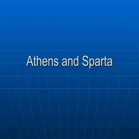 Athens and Sparta | PPT