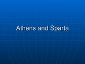 Athens V Sparta | PPT