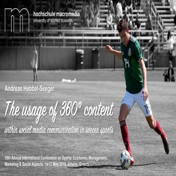 Sports Communications in 2020 - Patterns, Trends, and Crystal-Ball ...