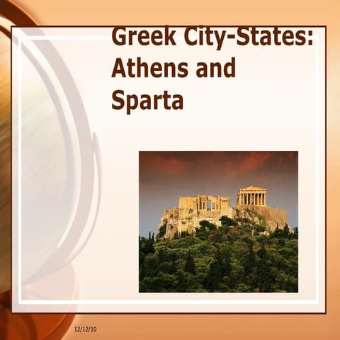Athens and sparta | PPT
