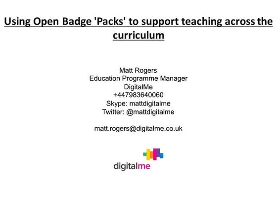 A guide to digital badges | PDF