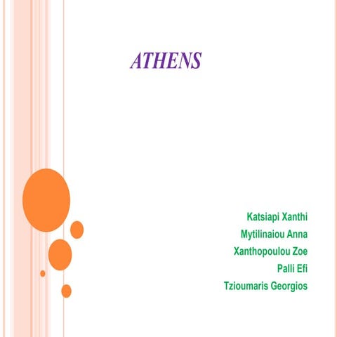 Case Study: Athens | PPTX