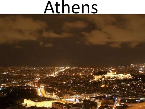 The city of Athens, Greece | PPTX | Geography | Science