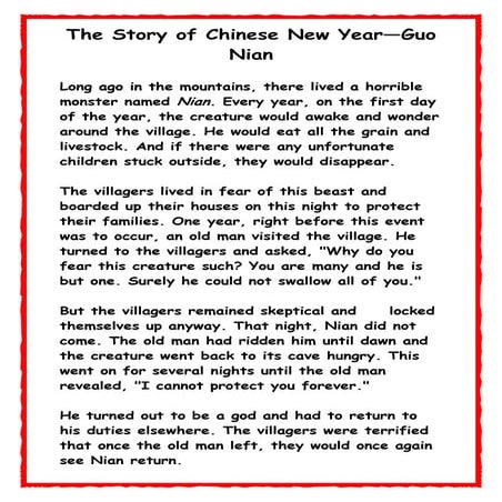 A the story_of_chinese_new_year | PDF