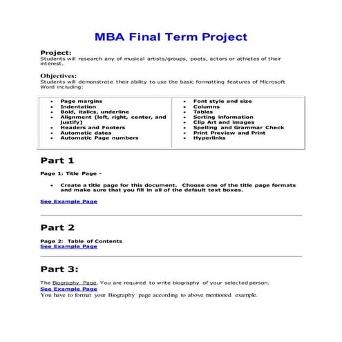 Athlete project | DOCX