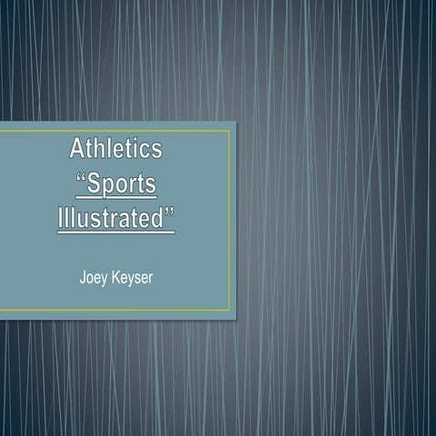 Sports Genre Powerpoint | PPTX