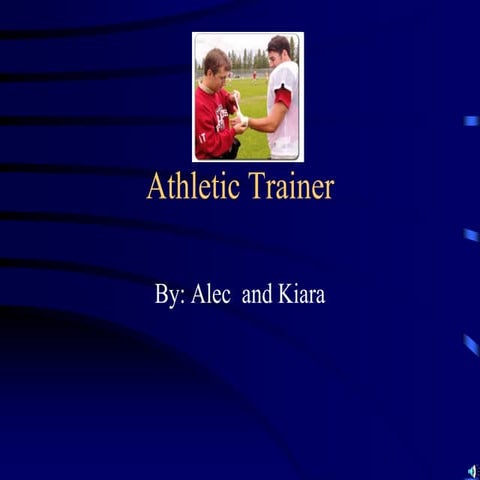Athletic Trainer | PPT
