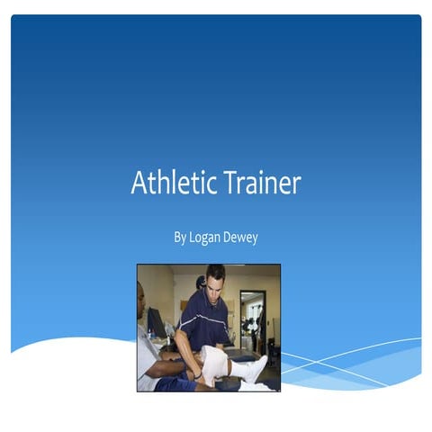 Athletic trainer | PPT
