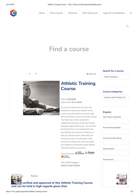 BFY SPORTS & FITNESS ACADEMY | PPT