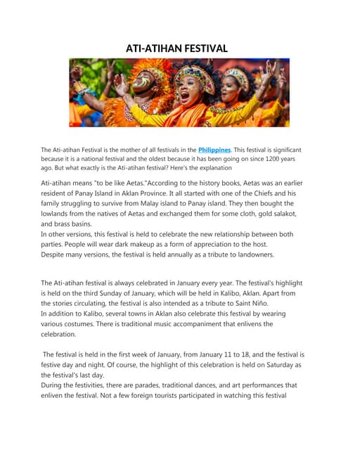 ATI TRIBE | PPTX | Hinduism | Religion & Spirituality