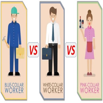 Employee Types / Blue Collar Vs White Collar Vs Pink Collar.pptx