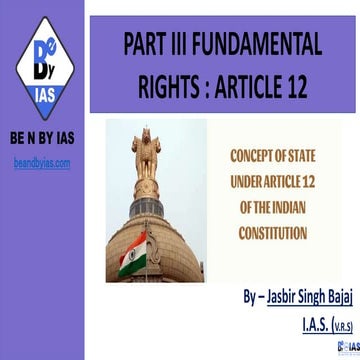 Fundamental Rights Article 12 Final | PPTX