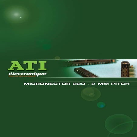 ATI MicroConnector Series | PDF