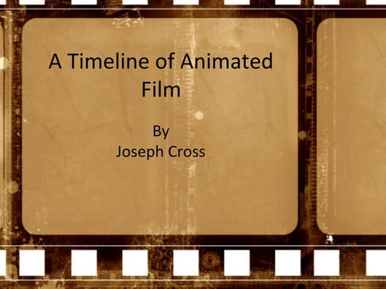 Timeline of animation | DOC