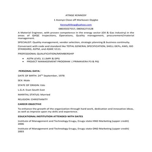 TIM HEATH Resume | DOCX
