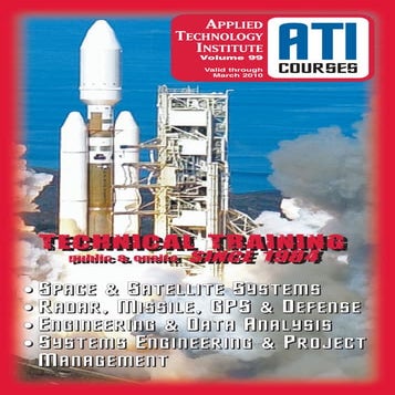 ATI Professional Development Courses Catalog On Space, Satellite and ...