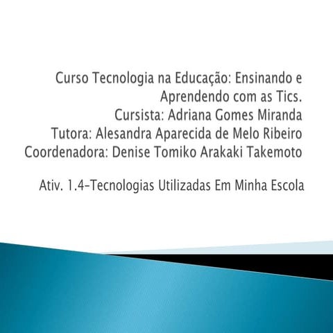 Atividade 1.4 | PPT