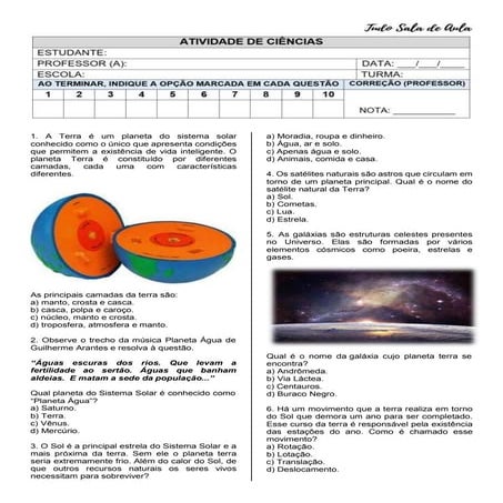 Aula De Ciencias Da Terra No Ensino Medio BNCC – ENSINO MÉDIO