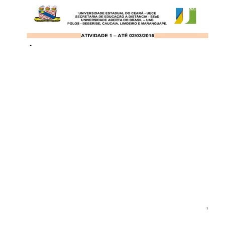Atividade 1 | DOC