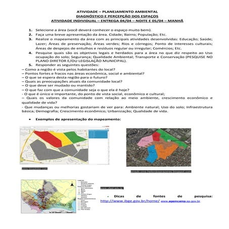Atividade prática 1 individual entrega 0404 noite e 0504 manhã | PDF