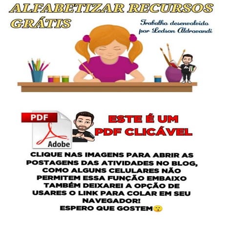 Atividades alfabetização | PDF