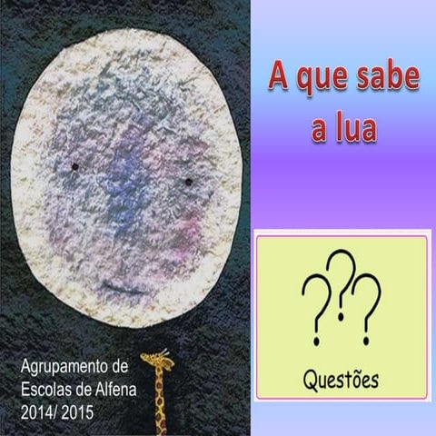 Atividades a que sabe a lua | PPTX